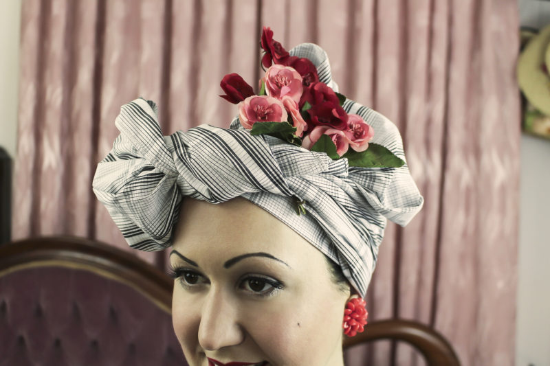 How to Tie a Vintage 1940’s Style Turban #1 – Vintage Fashion House